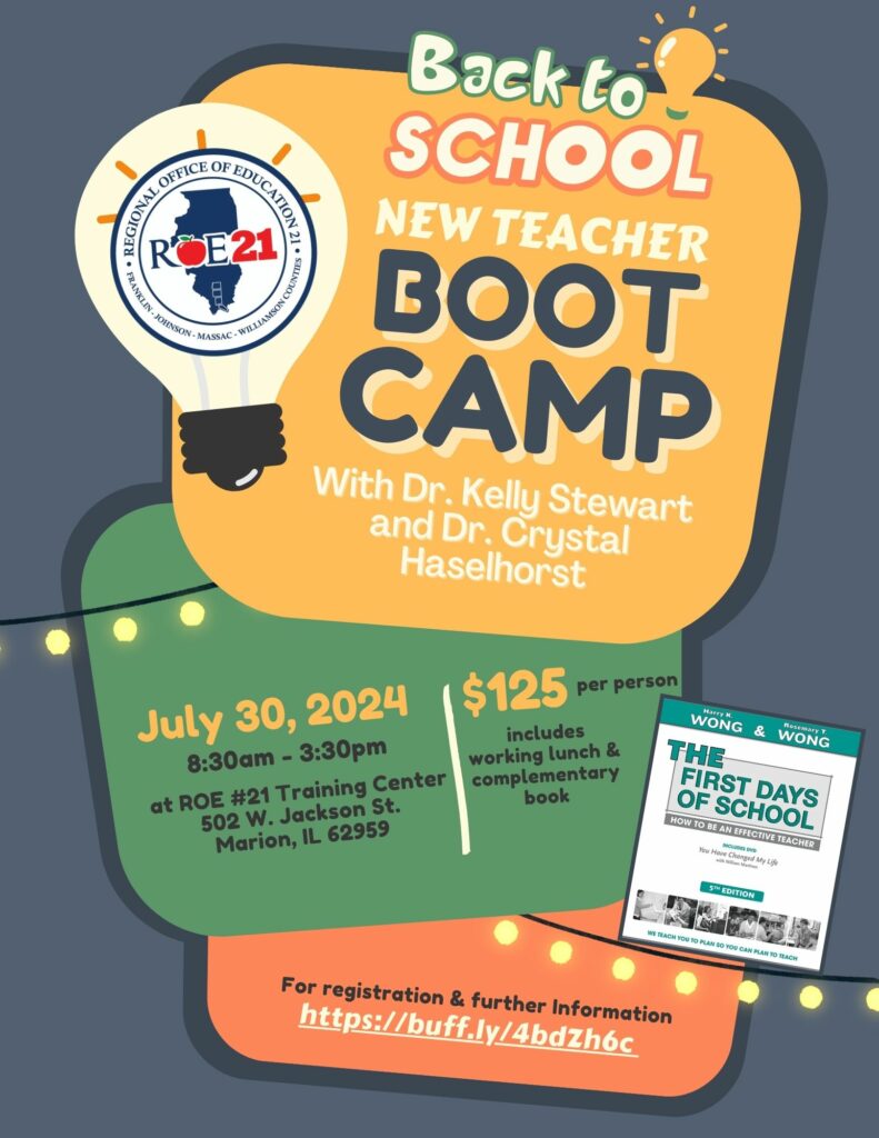 Back to School New Teacher Boot Camp